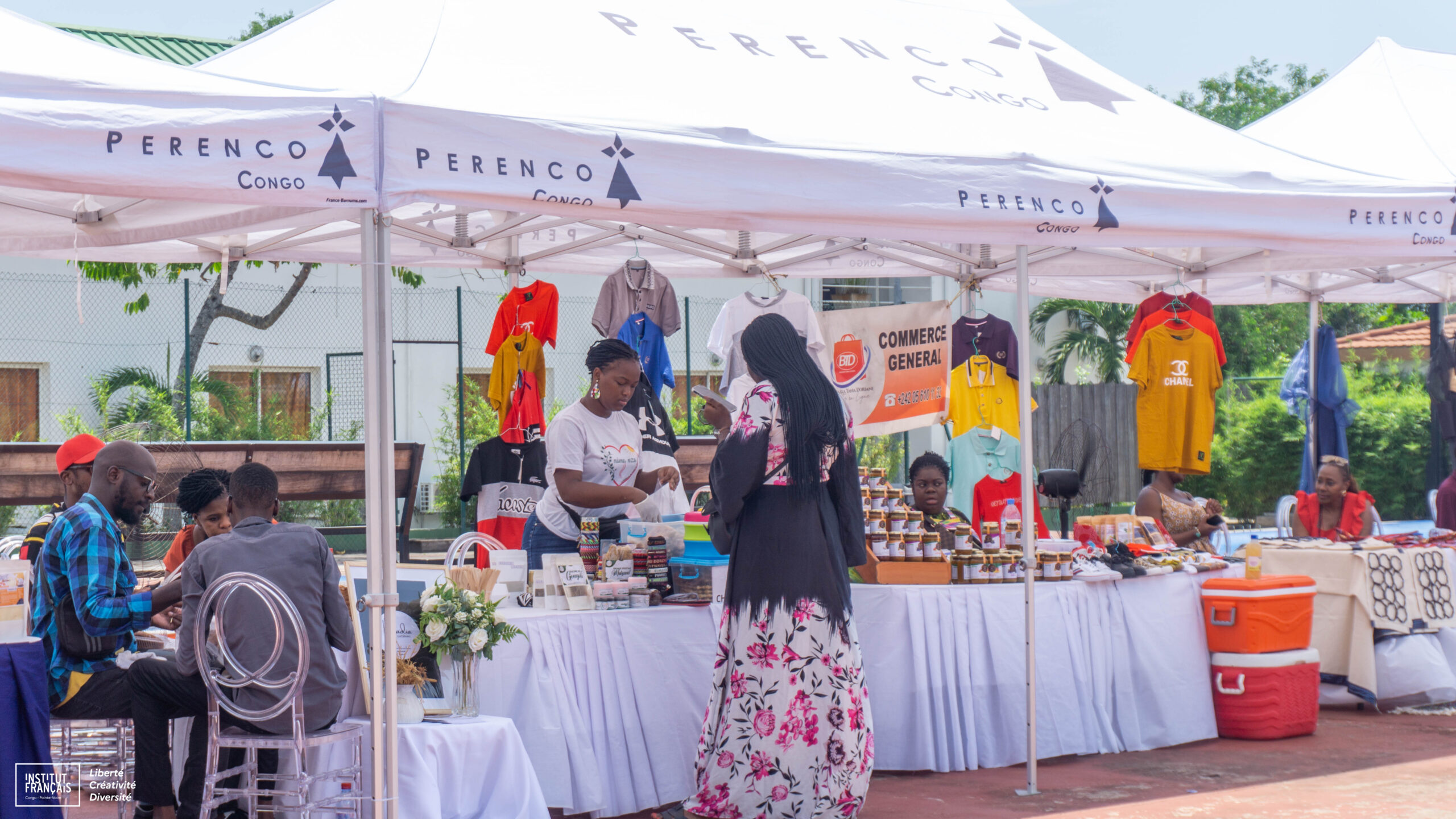 Spécial 8 mars : Marché créatif avec Perenco - IFC Pointe-Noire