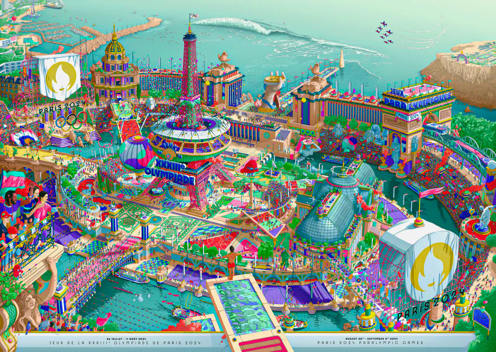 CÉRÉMONIE D'OUVERTURE - JEUX OLYMPIQUES PARIS 2024 - IFC Pointe-Noire